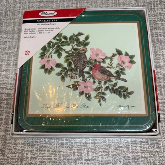 Pimpernel | Dining | Vintage Set Of 6 Pimpernel Cork Backed Nib Garden ...